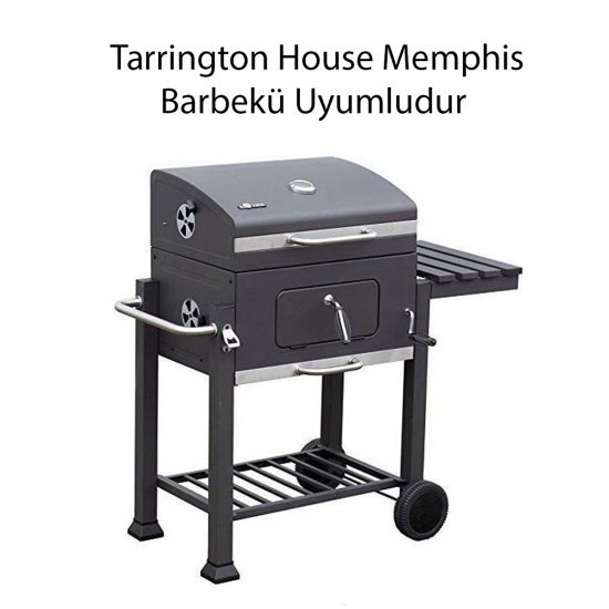 Tarrington House Memphis Uyumlu Döküm Izgara - Grillmate - Barbekü Mangal